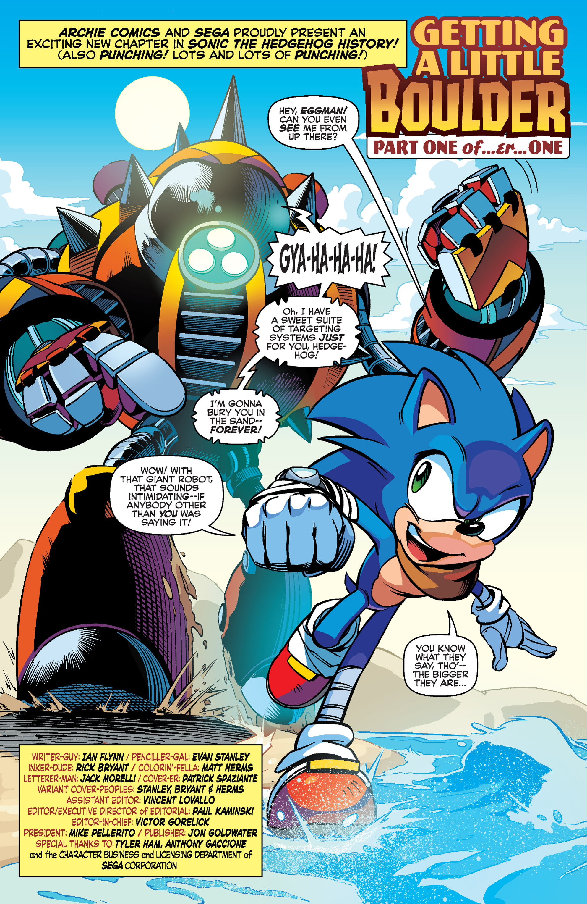 Read online Sonic Boom comic - Issue #1
