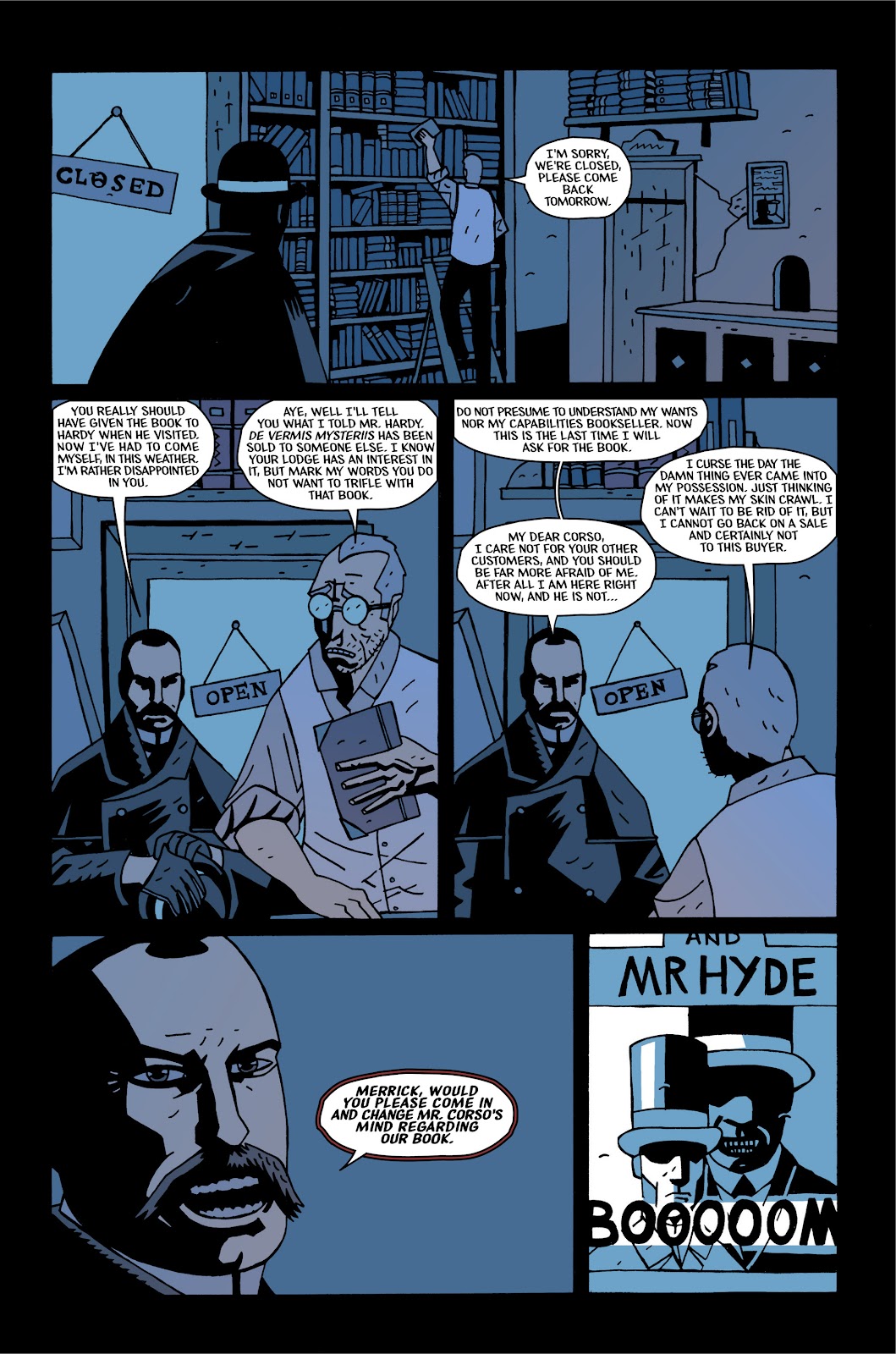 Read online Merrick: The Sensational Elephantman comic - Issue #2