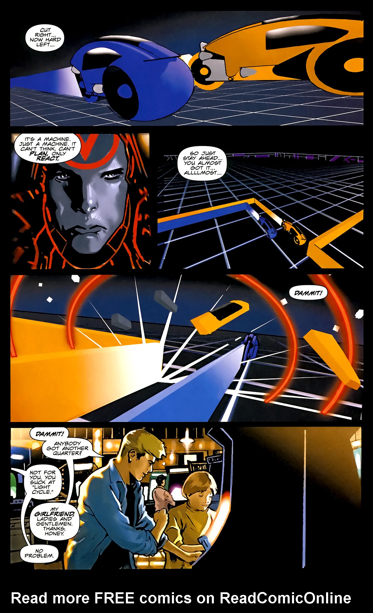 Read online TRON: Original Movie Adaptation comic - Issue #1