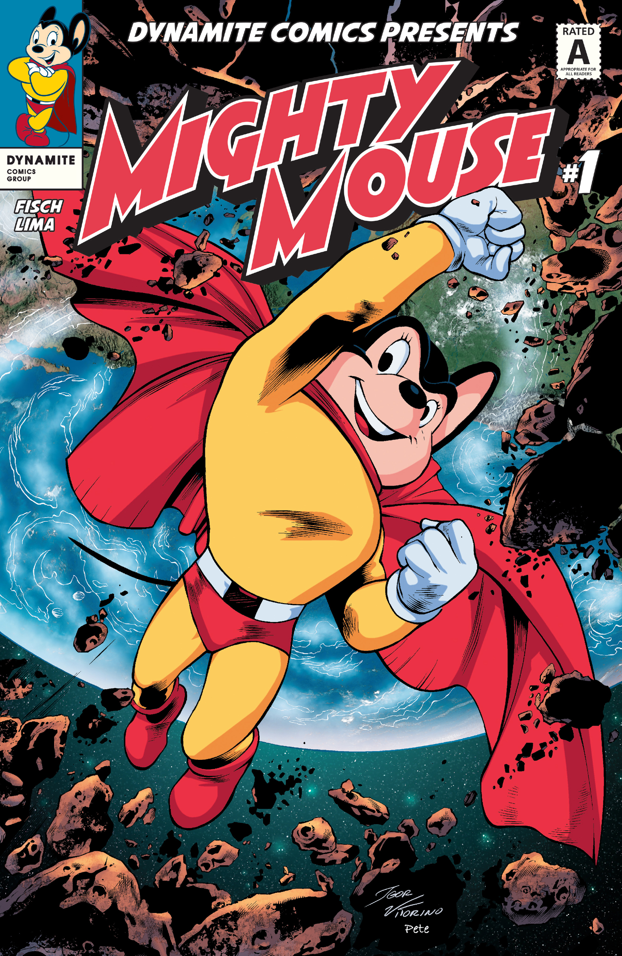 Read online Mighty Mouse (2017) comic - Issue #1