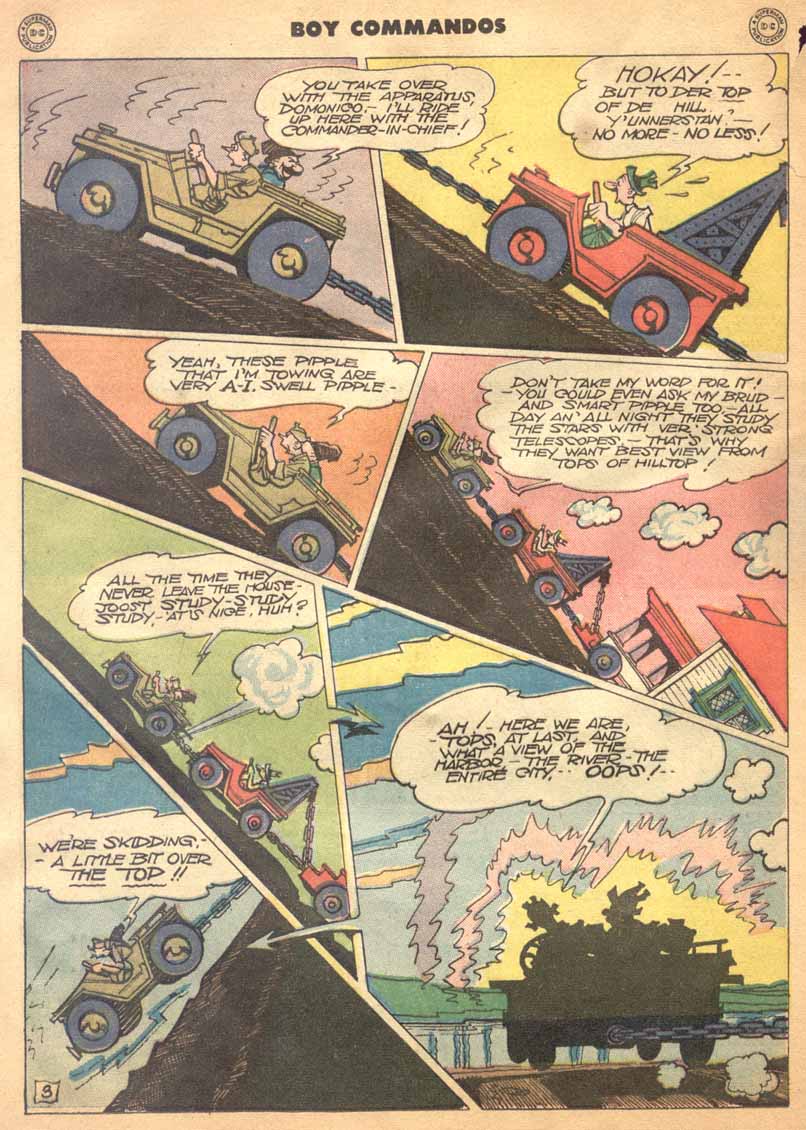 Read online Boy Commandos comic - Issue #7