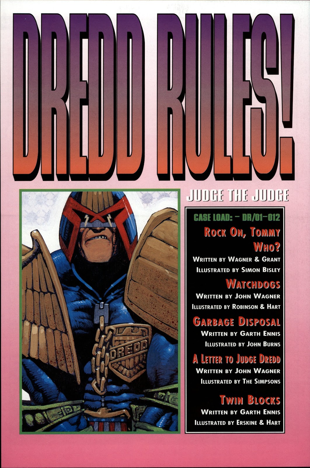 Read online Dredd Rules! comic - Issue #12
