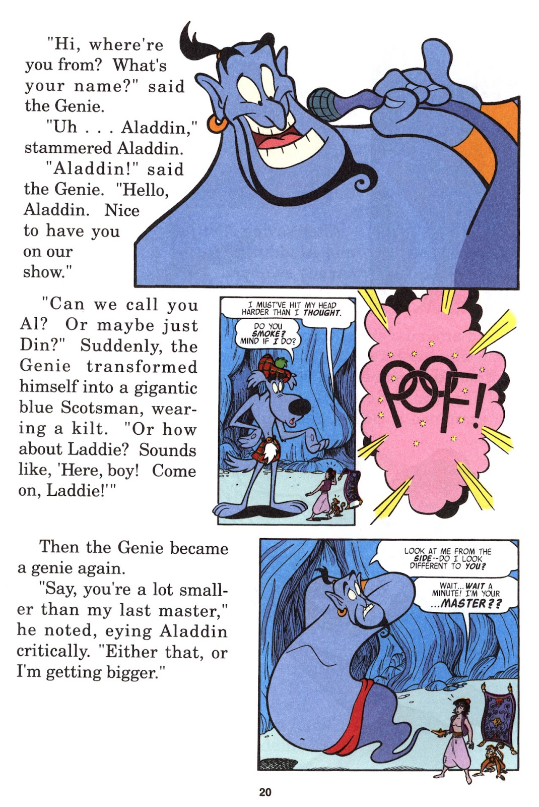 Read online Disney's Junior Graphic Novel Aladdin comic - Issue # Full