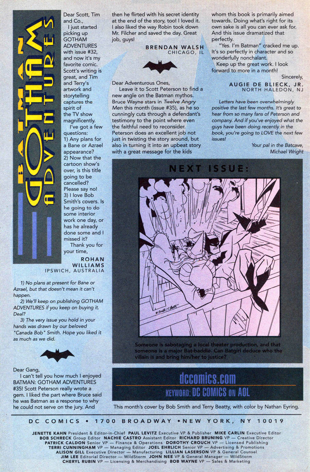 Read online Batman: Gotham Adventures comic - Issue #38