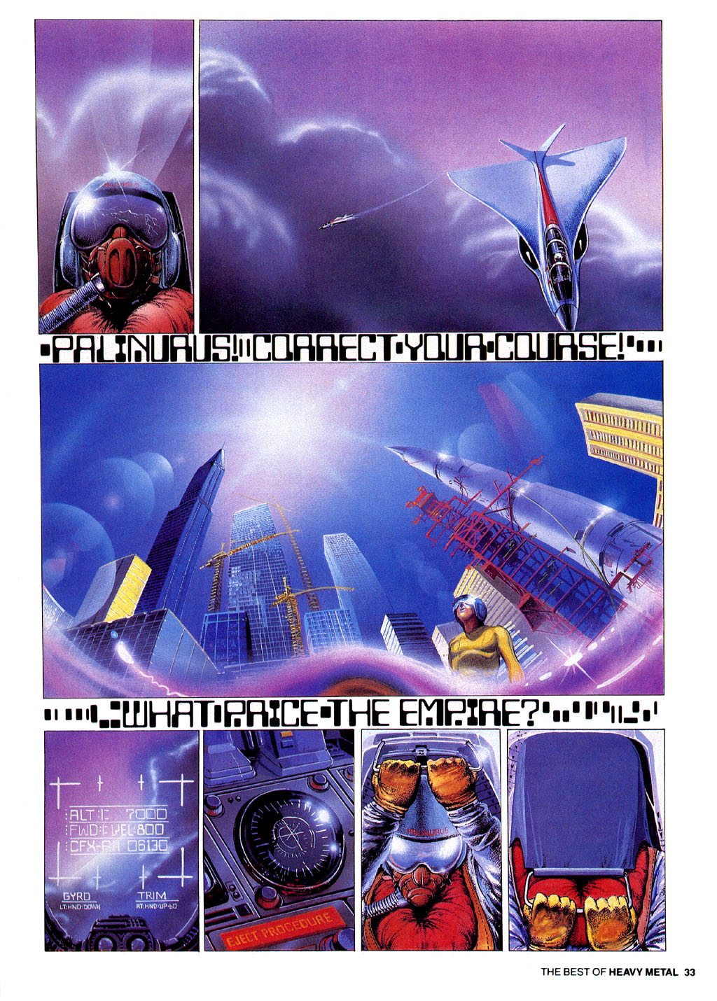 Read online The Best of Heavy Metal comic - Issue # TPB 1