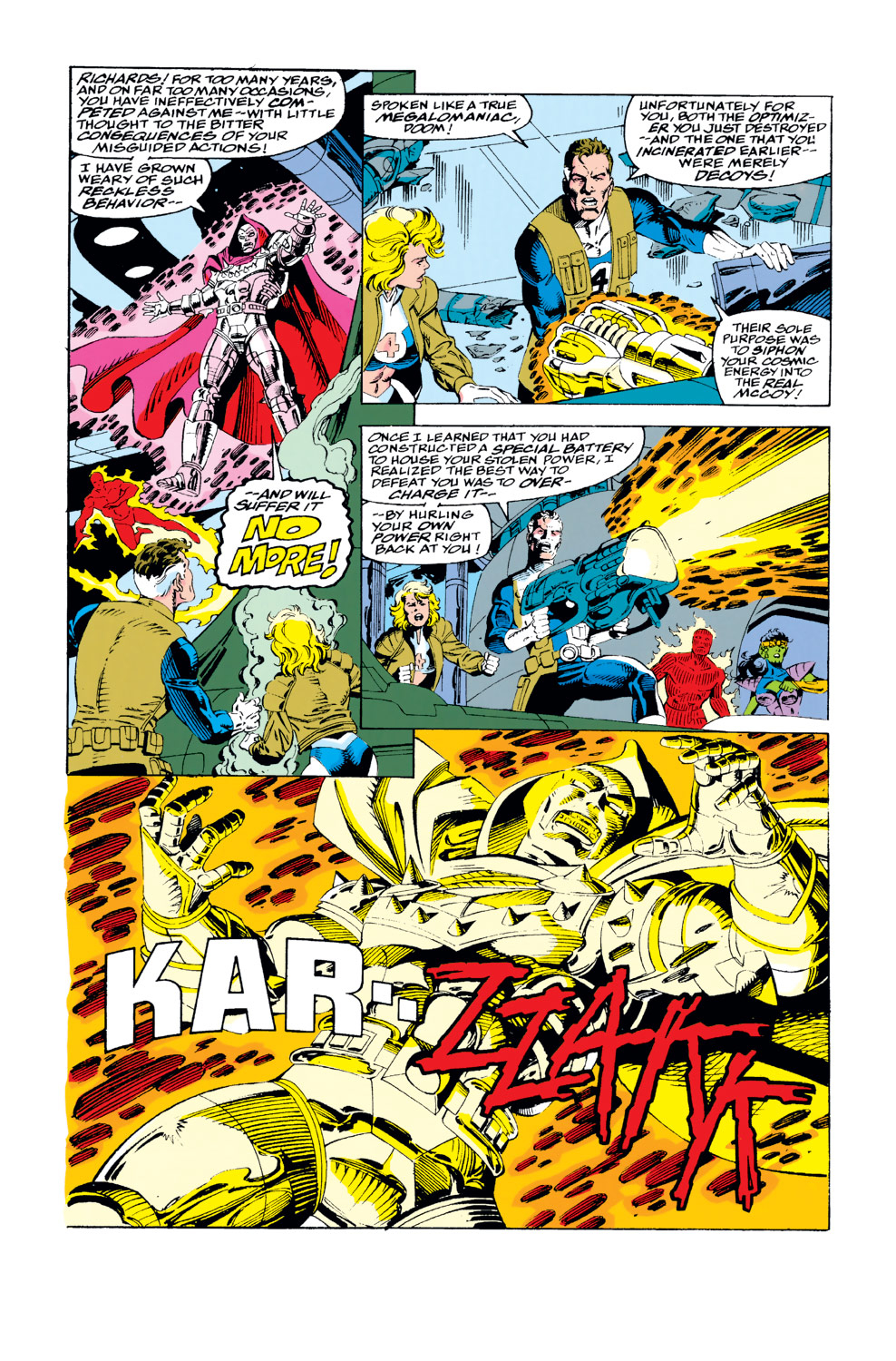Read online Fantastic Four (1961) comic - Issue #375 Read online Fantastic Four (1961) comic - Issue #375