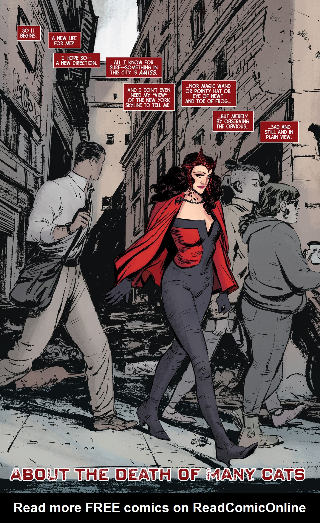 Read online Scarlet Witch (2016) comic - Issue #1