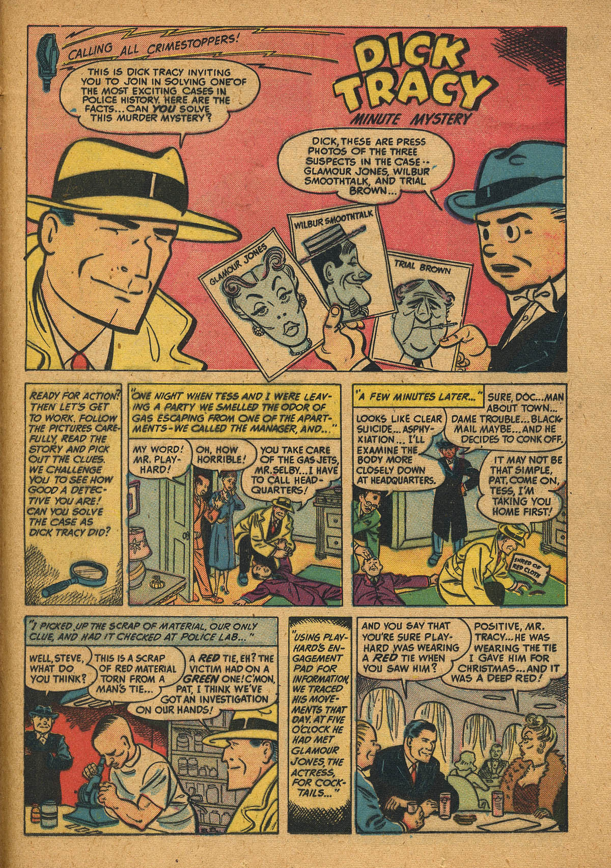 Read online Dick Tracy comic - Issue #25