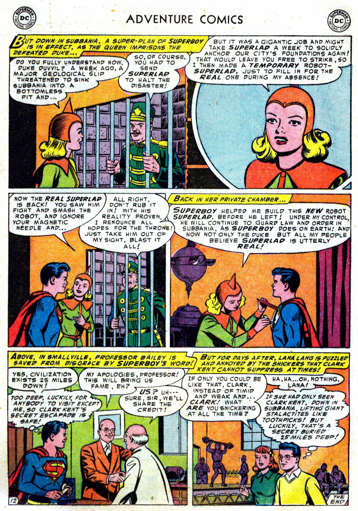 Read online Adventure Comics (1938) comic - Issue #199