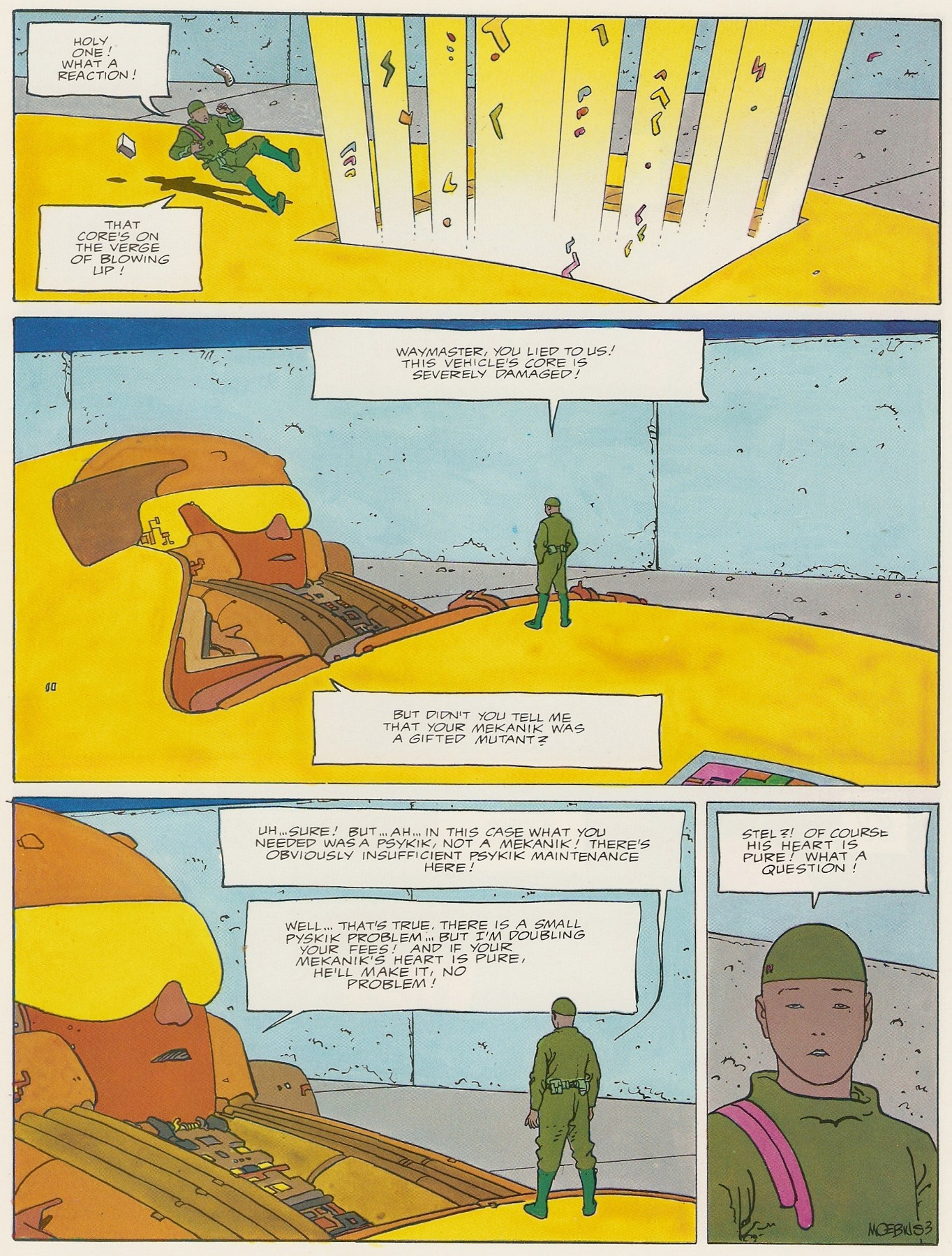 Read online Epic Graphic Novel: Moebius comic - Issue # TPB 1