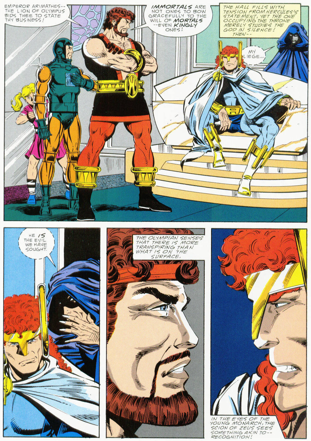 Read online Marvel Graphic Novel comic - Issue #37 - Hercules Prince of ...