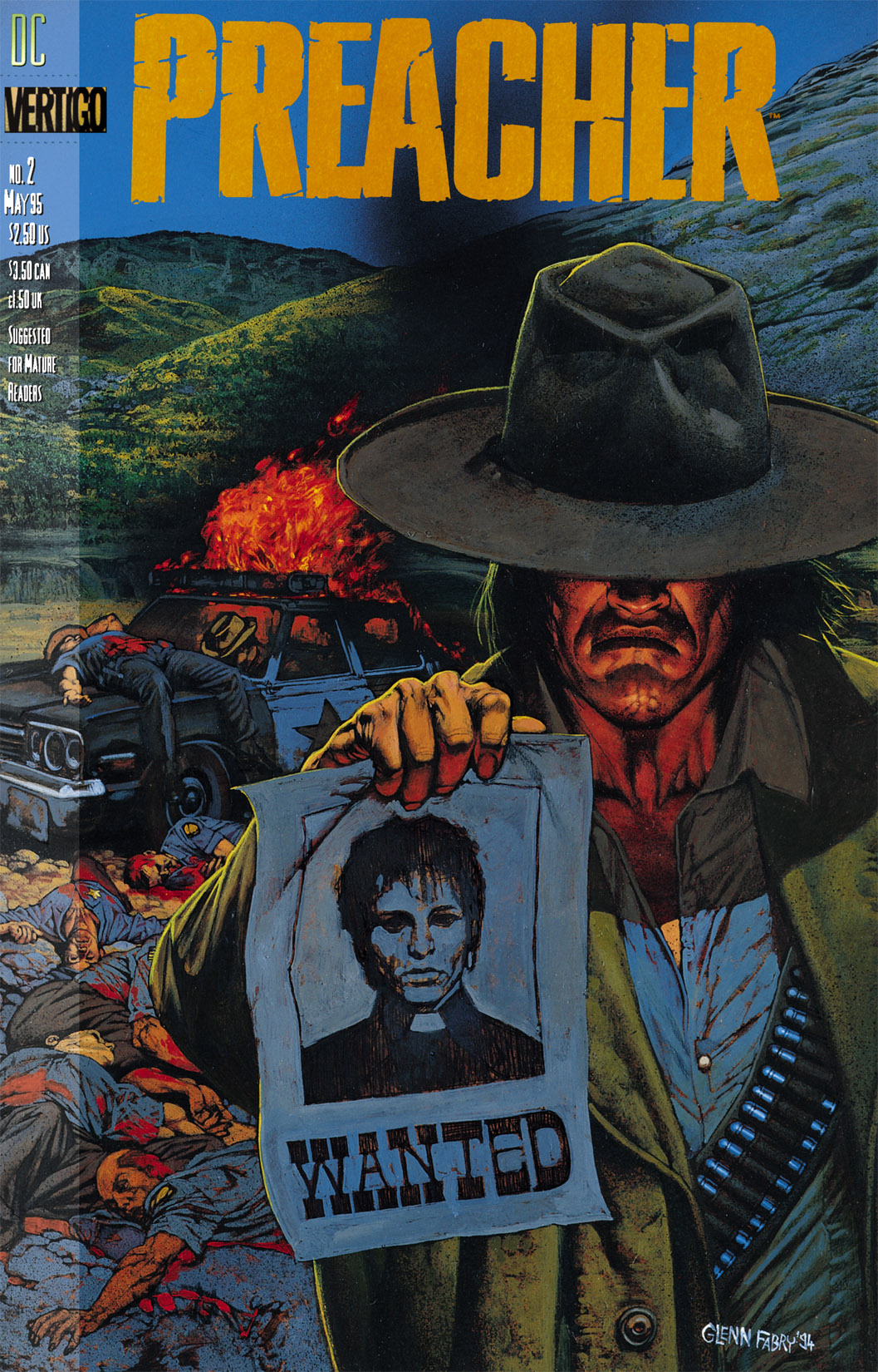 Read online Preacher comic - Issue #2