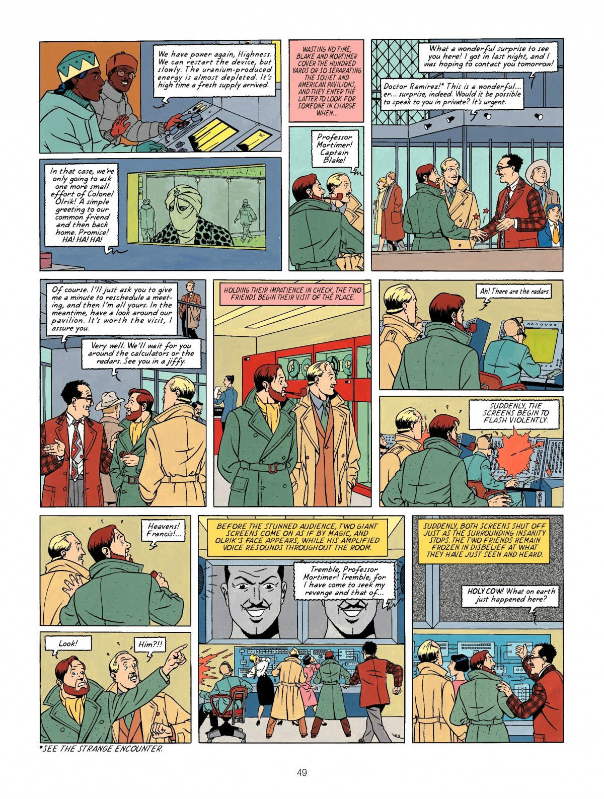 Read online The Adventures of Blake & Mortimer comic - Issue #9