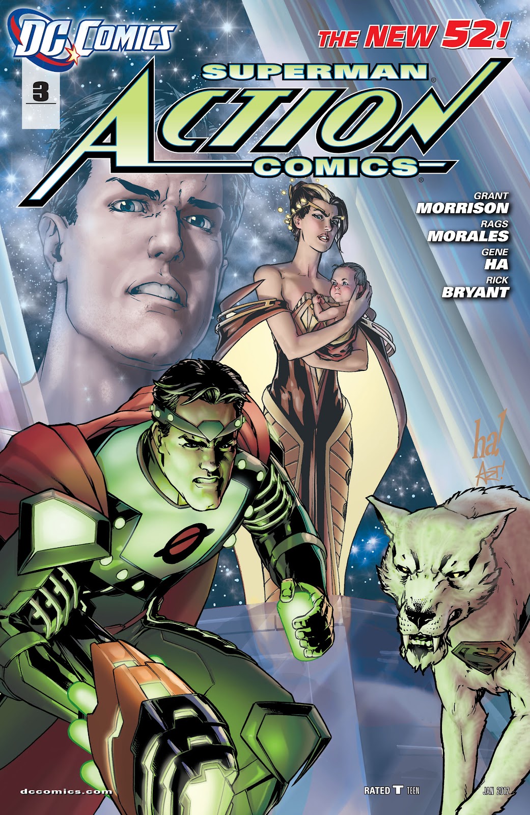 Action Comics Issue 3 | Read Action Comics Issue 3 comic online in high ...