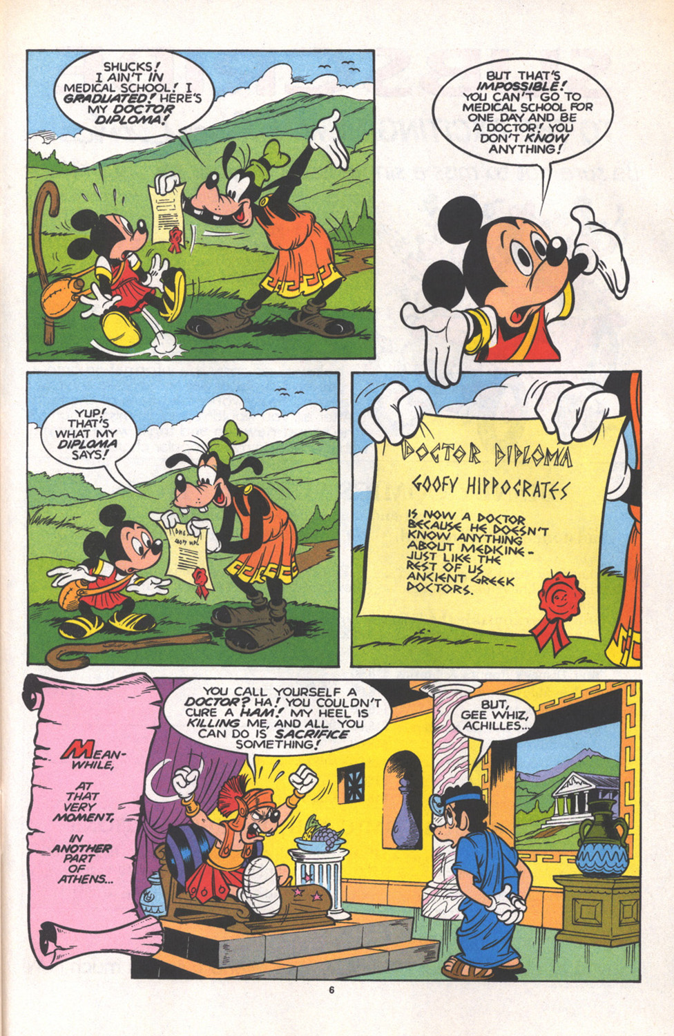 Read online Walt Disney's Goofy Adventures comic - Issue #6