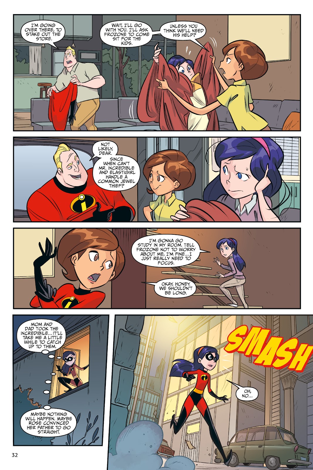 Read online Disney•PIXAR The Incredibles 2: Secret Identities comic ...