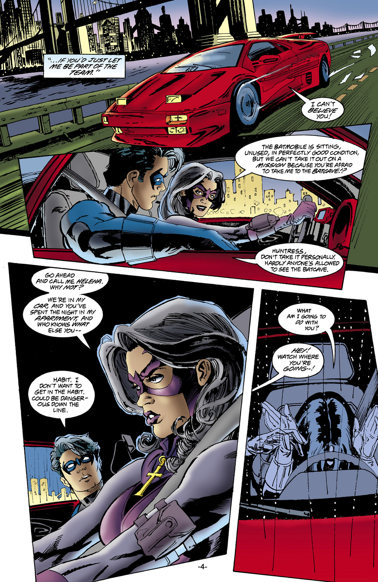 Read online Nightwing and Huntress comic - Issue #4