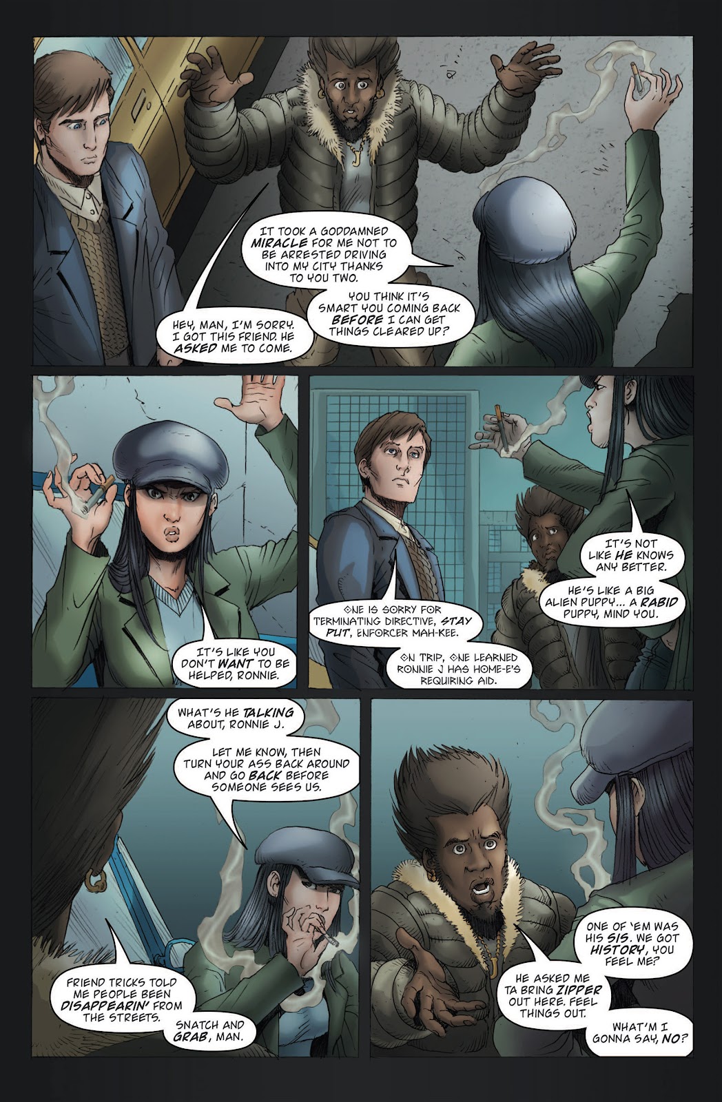 Read online Simmons Comics Presents Zipper vs Dominatrix comic - Issue ...