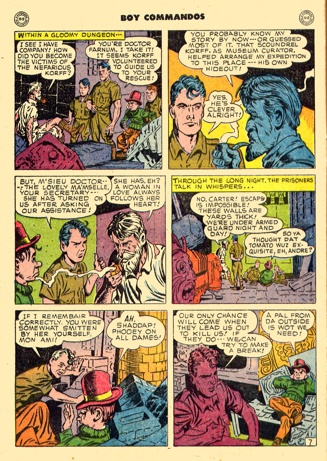 Read online Boy Commandos comic - Issue #15
