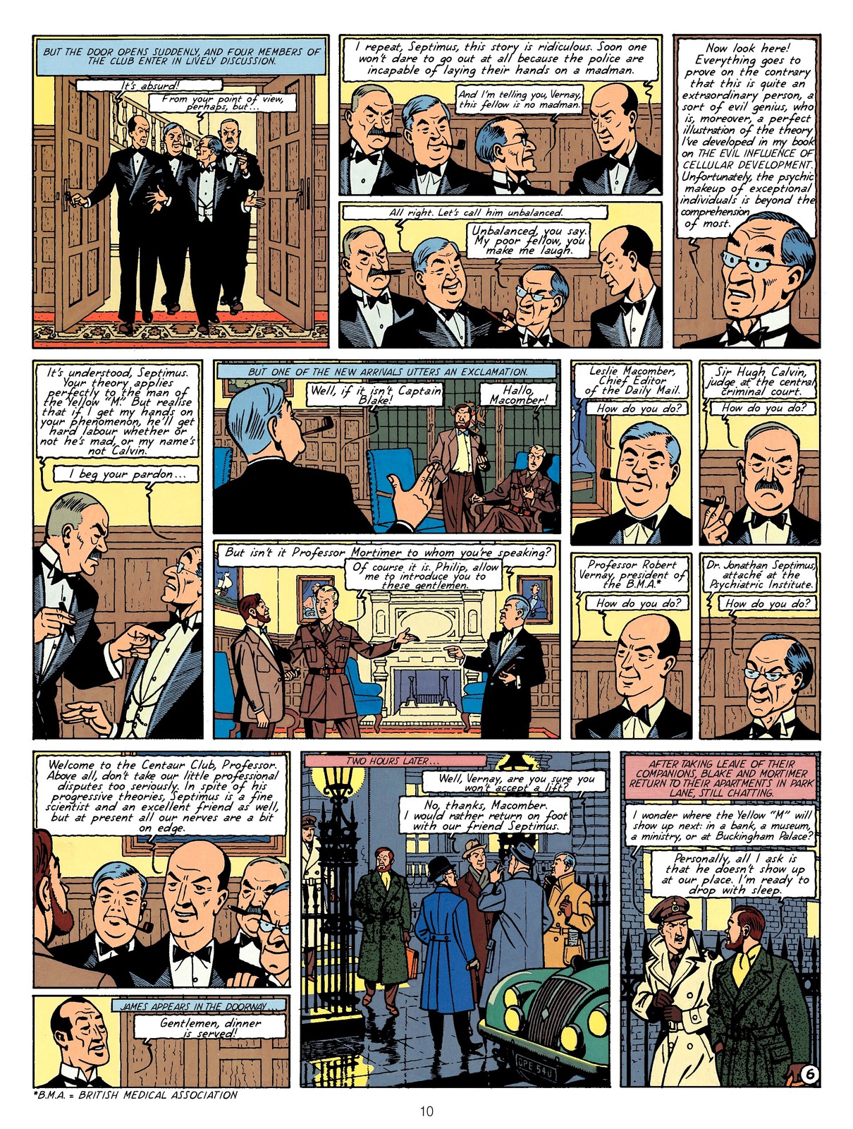 Read online Blake & Mortimer comic - Issue #1