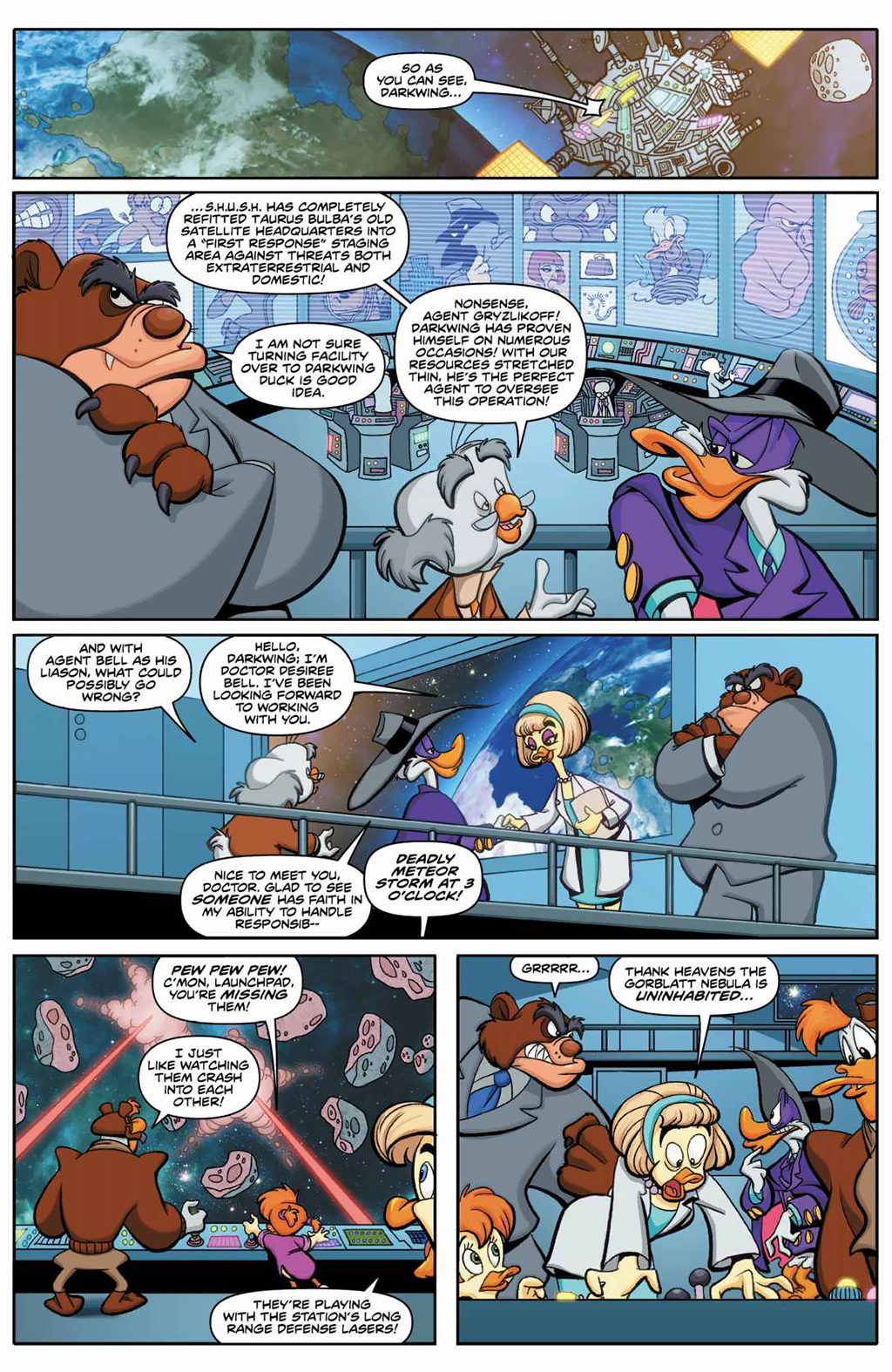 Read online Disney Darkwing Duck comic - Issue #1