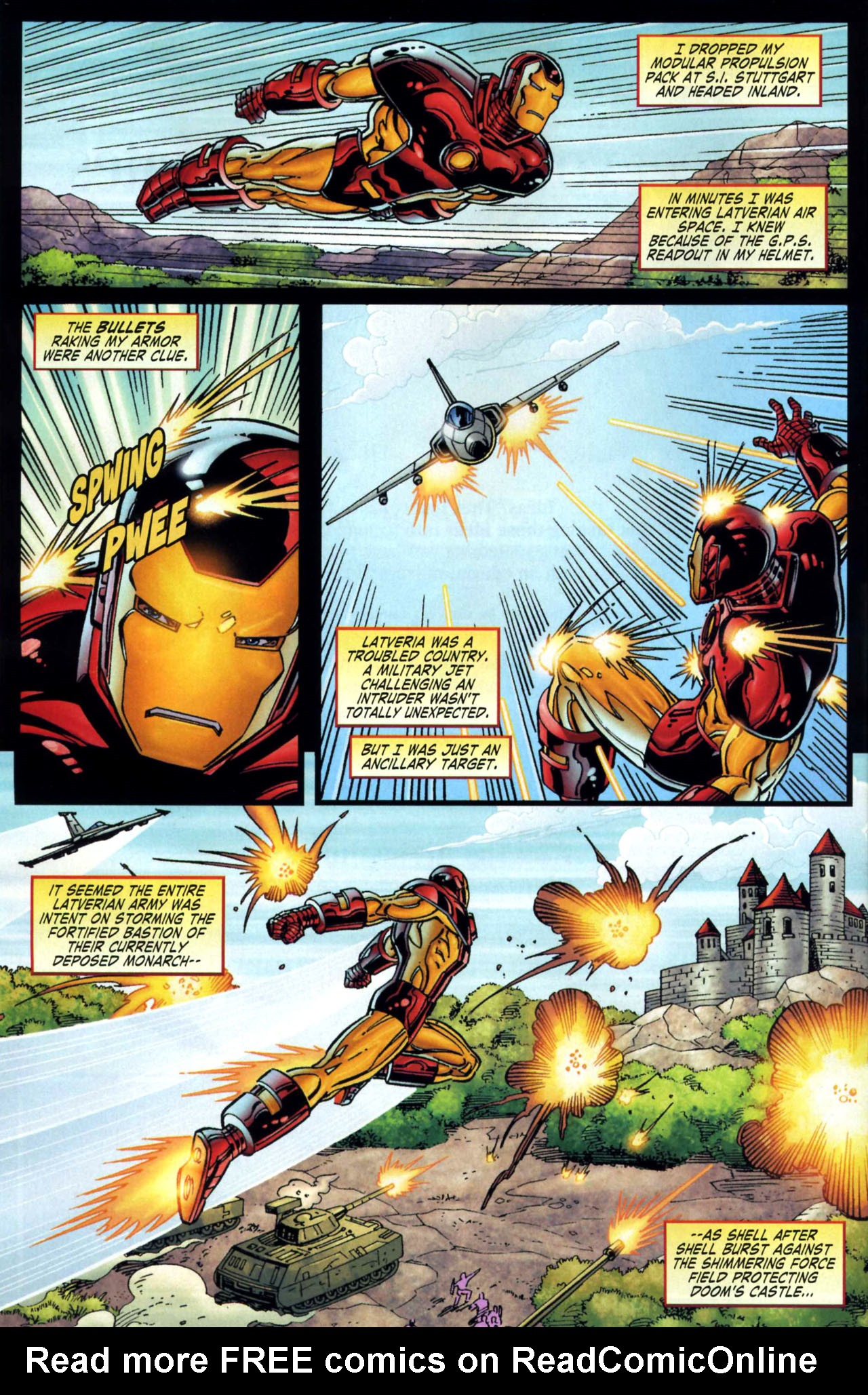 Read online Iron Man: Legacy of Doom comic - Issue #1