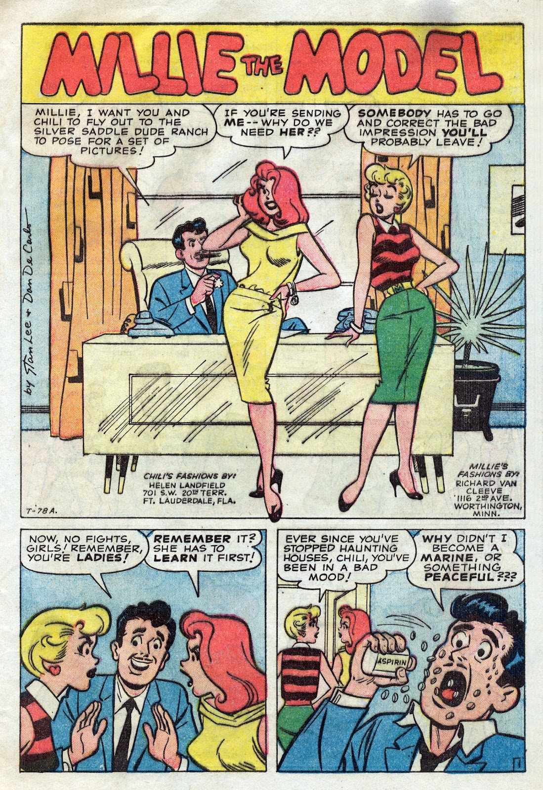 Read online Millie the Model comic - Issue #88