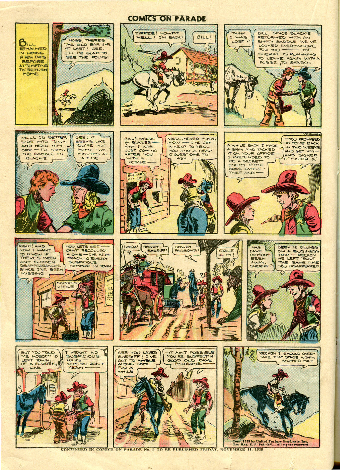 Comics on Parade #008 | Read All Comics Online