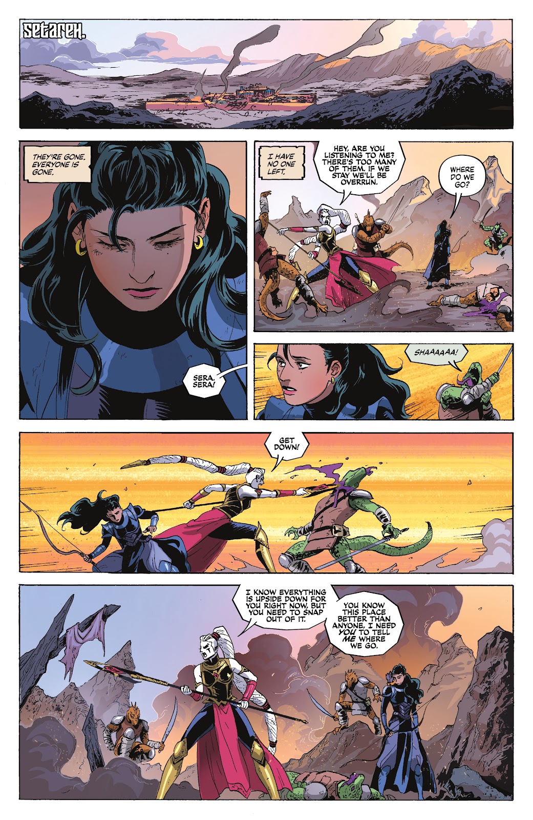 Read online Sera & the Royal Stars comic - Issue #7