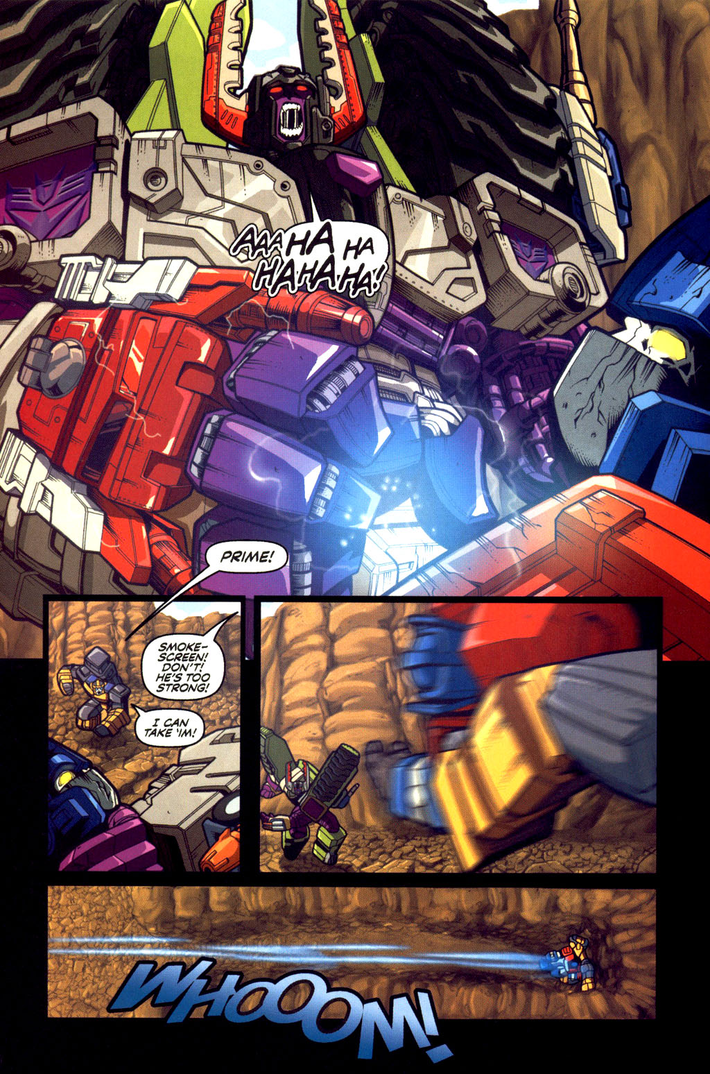 Read online Transformers Armada comic - Issue #5