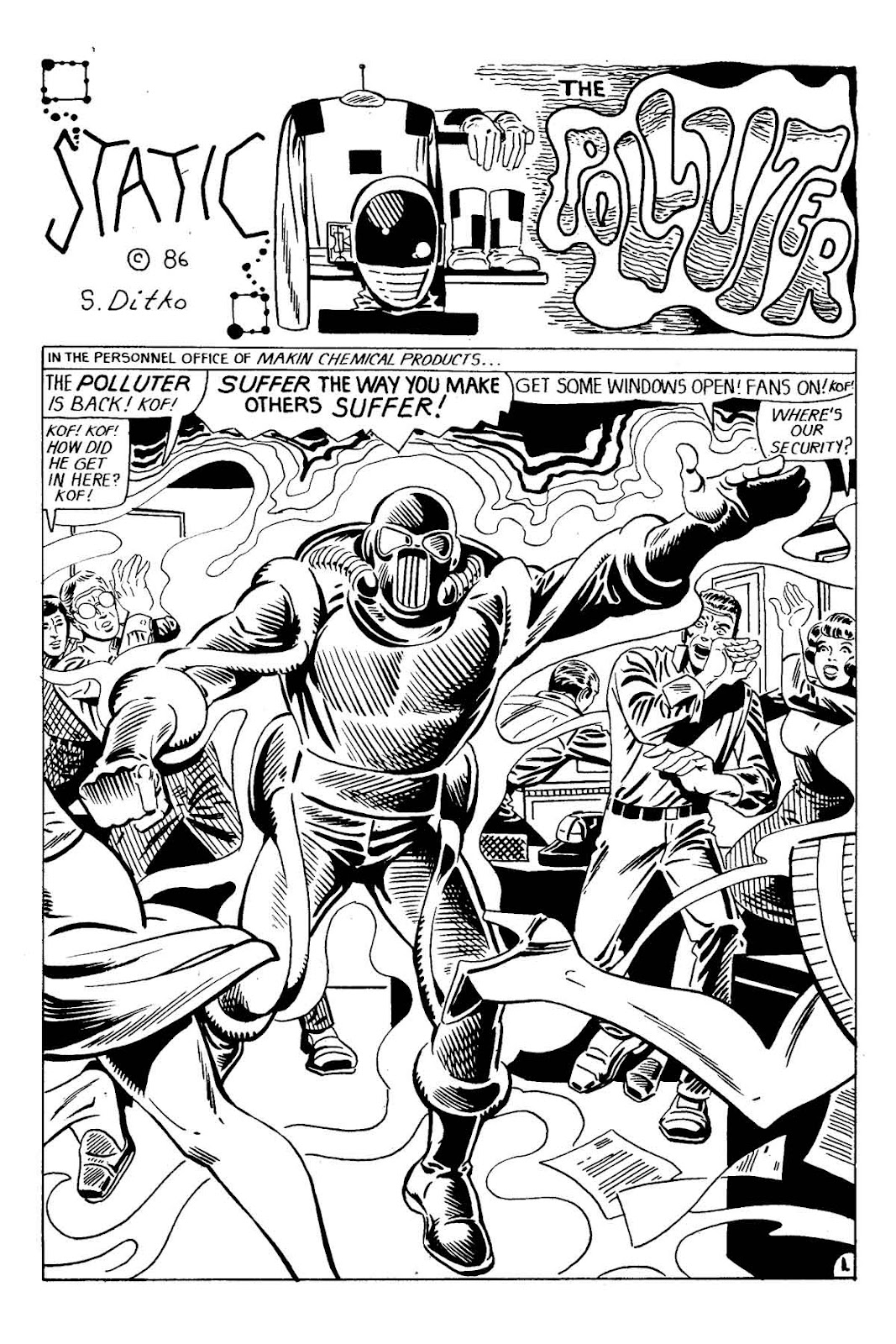 Read online Ditko's World featuring Static comic - Issue #3