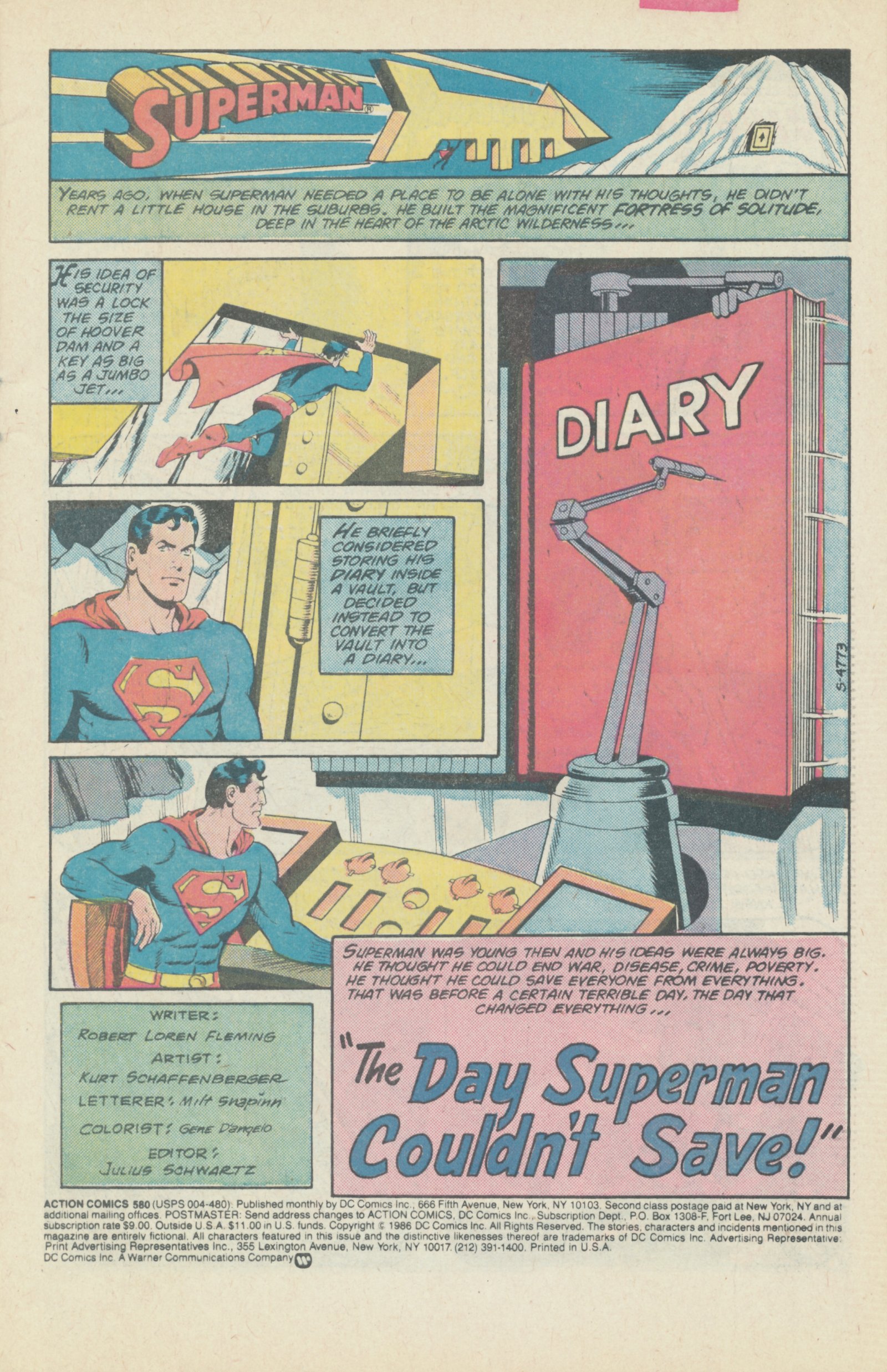 Read online Action Comics (1938) comic - Issue #580