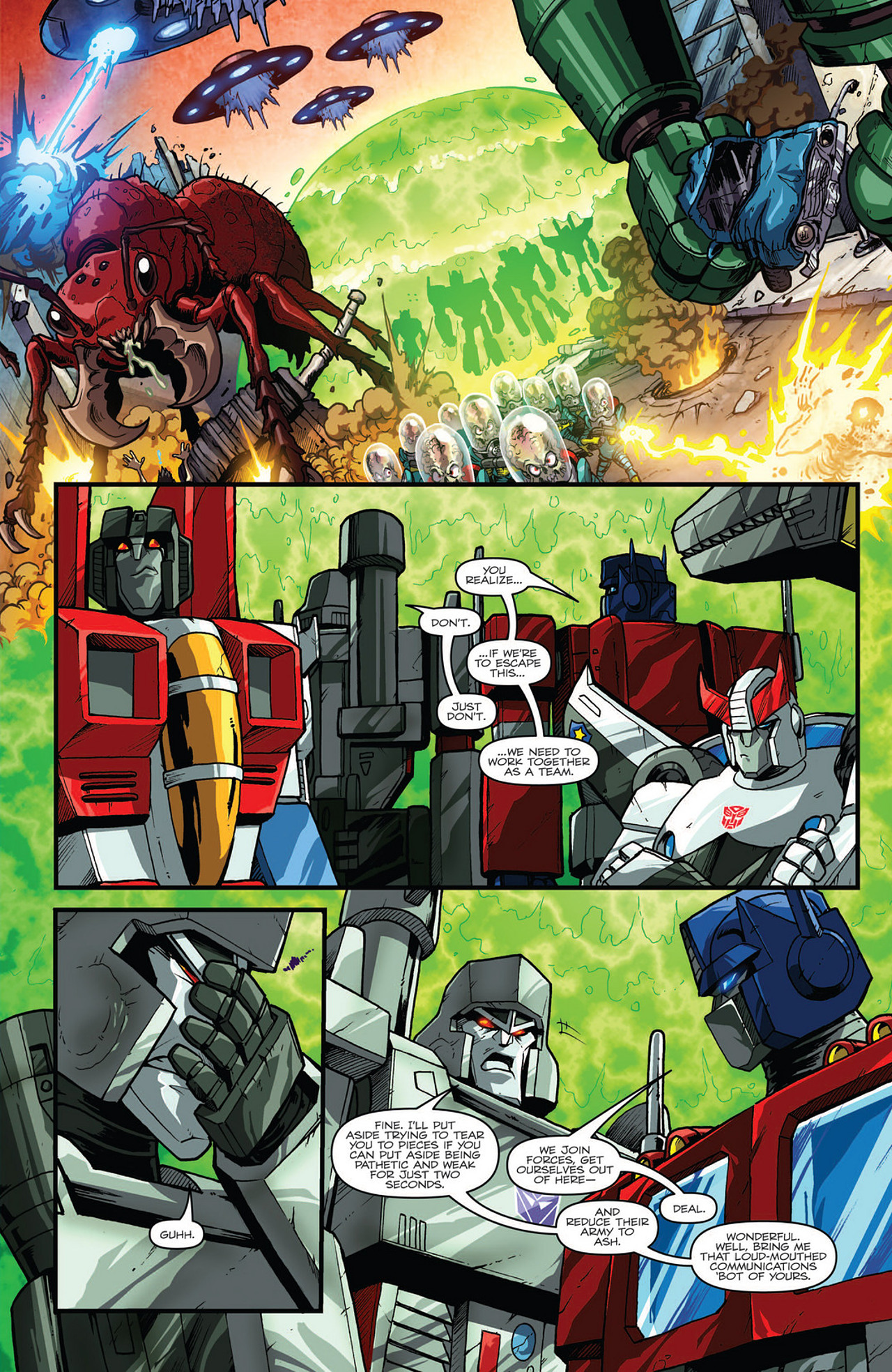 Read online Mars Attacks: The Transformers comic - Issue # Full