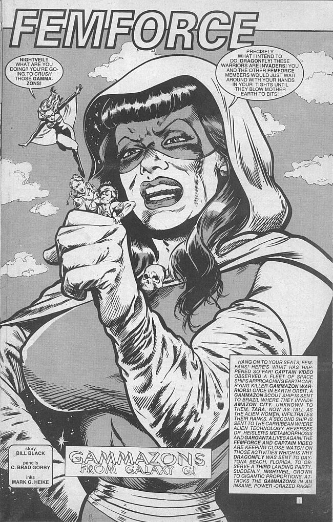 Read online Femforce comic - Issue #44