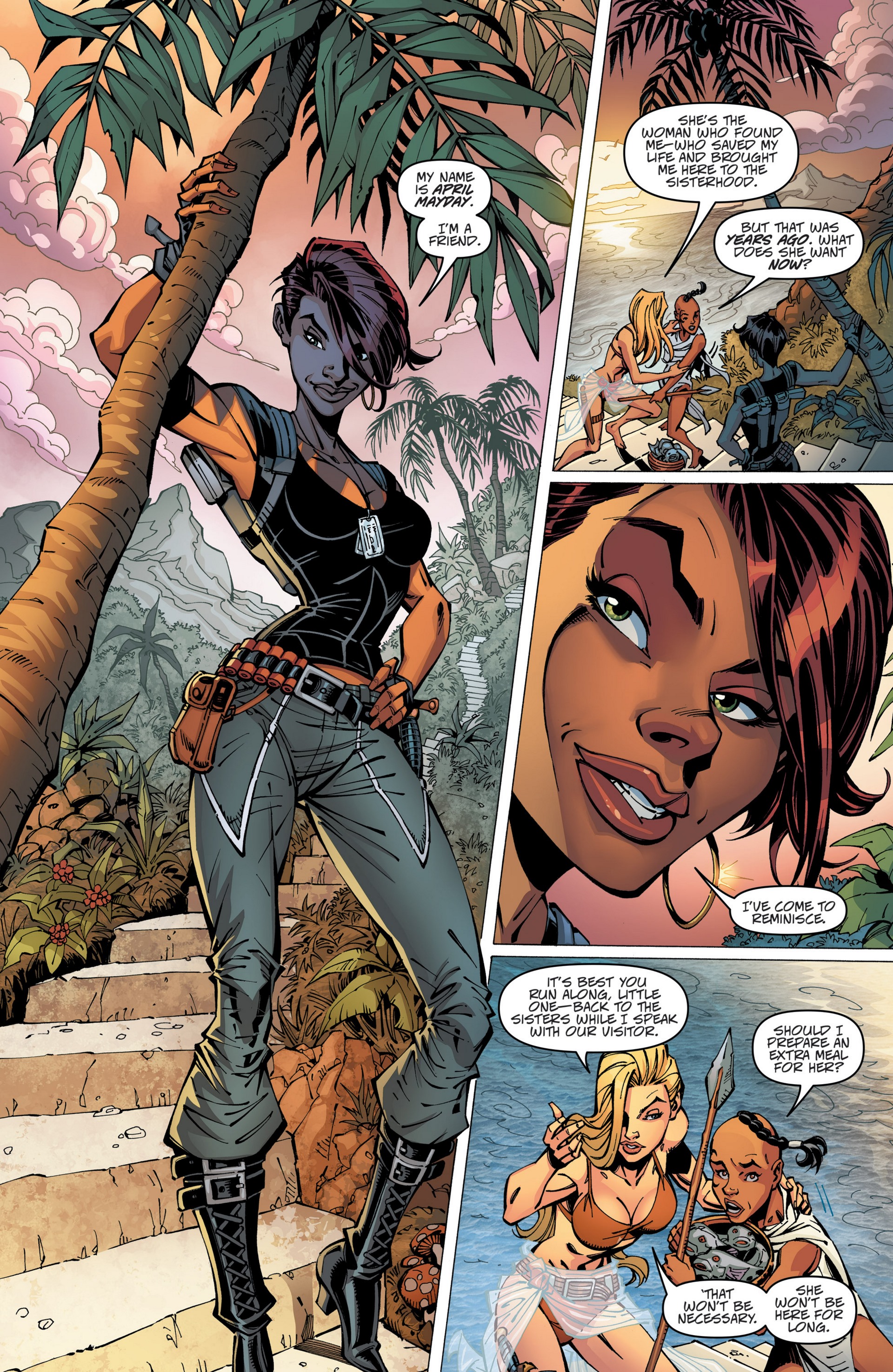 Read online Danger Girl: Mayday comic - Issue #2