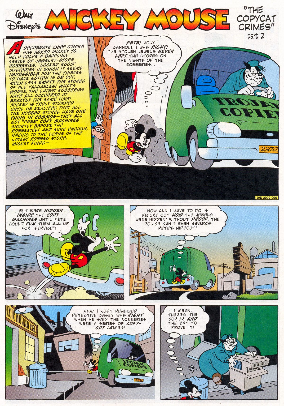 Read online Walt Disney's Mickey Mouse comic - Issue #258