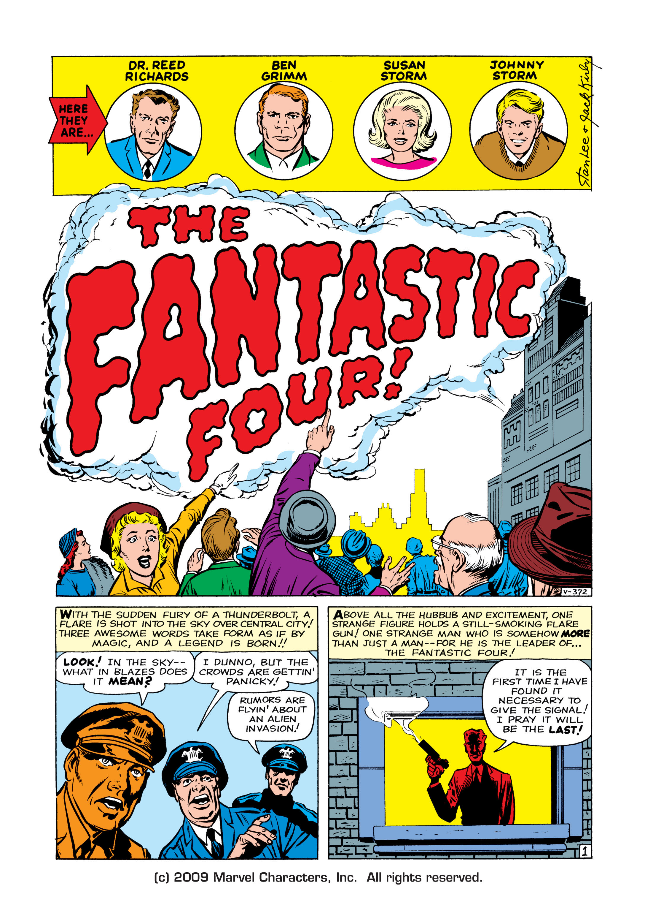 Read online Fantastic Four (1961) comic - Issue #1 Read online Fantastic Four (1961) comic - Issue #1