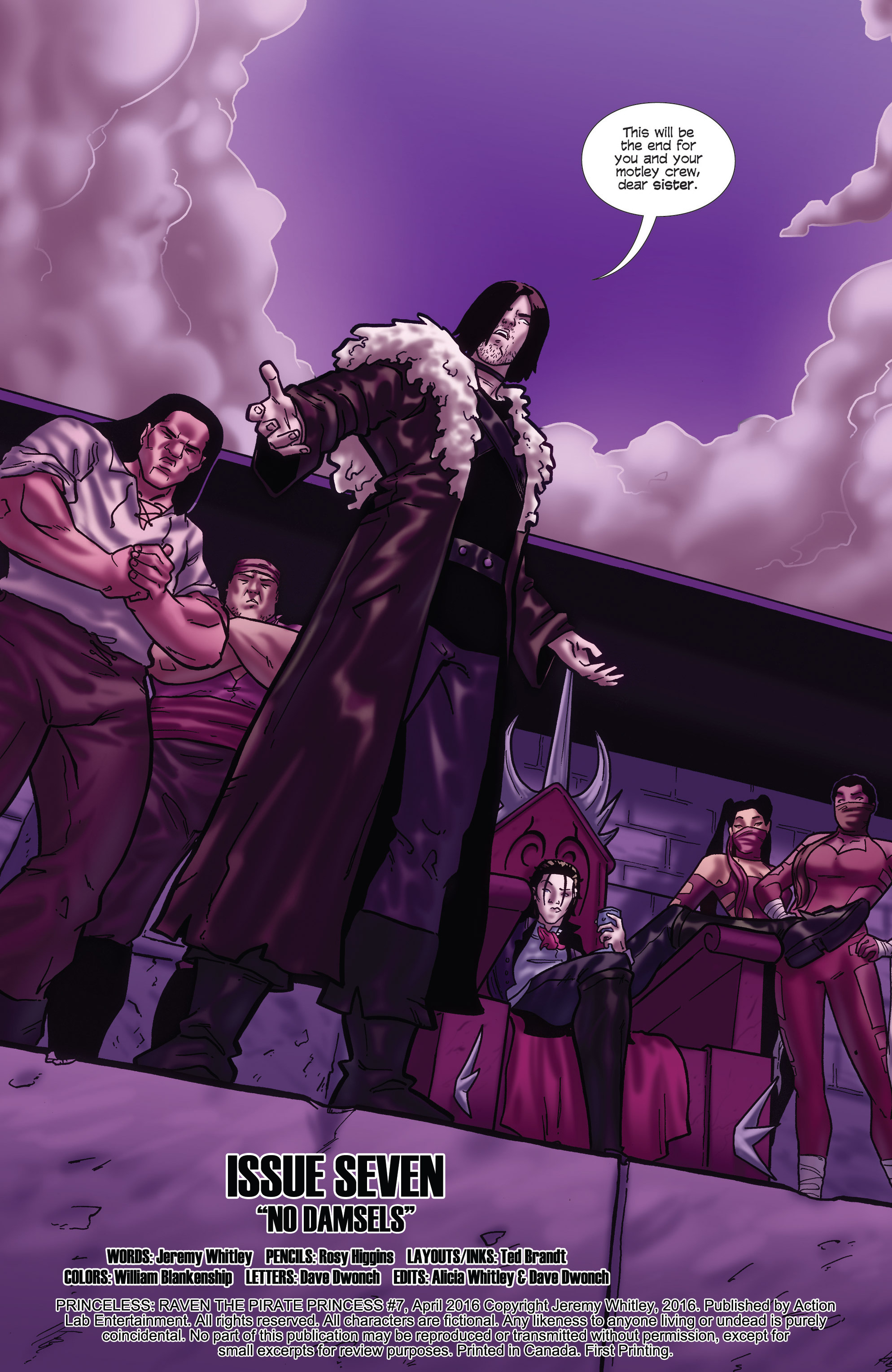 Read online Princeless: Raven the Pirate Princess comic - Issue #7