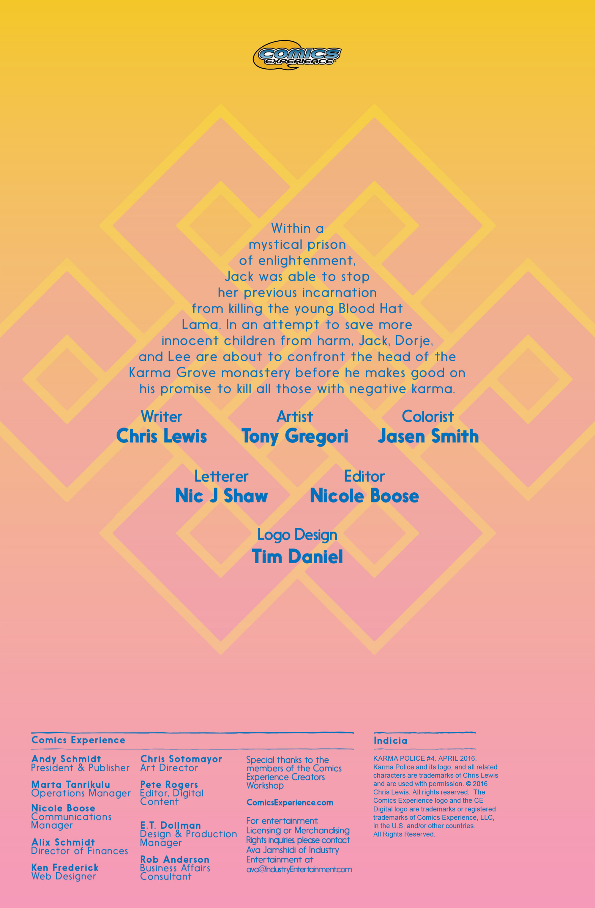 Read online Karma Police comic - Issue #4