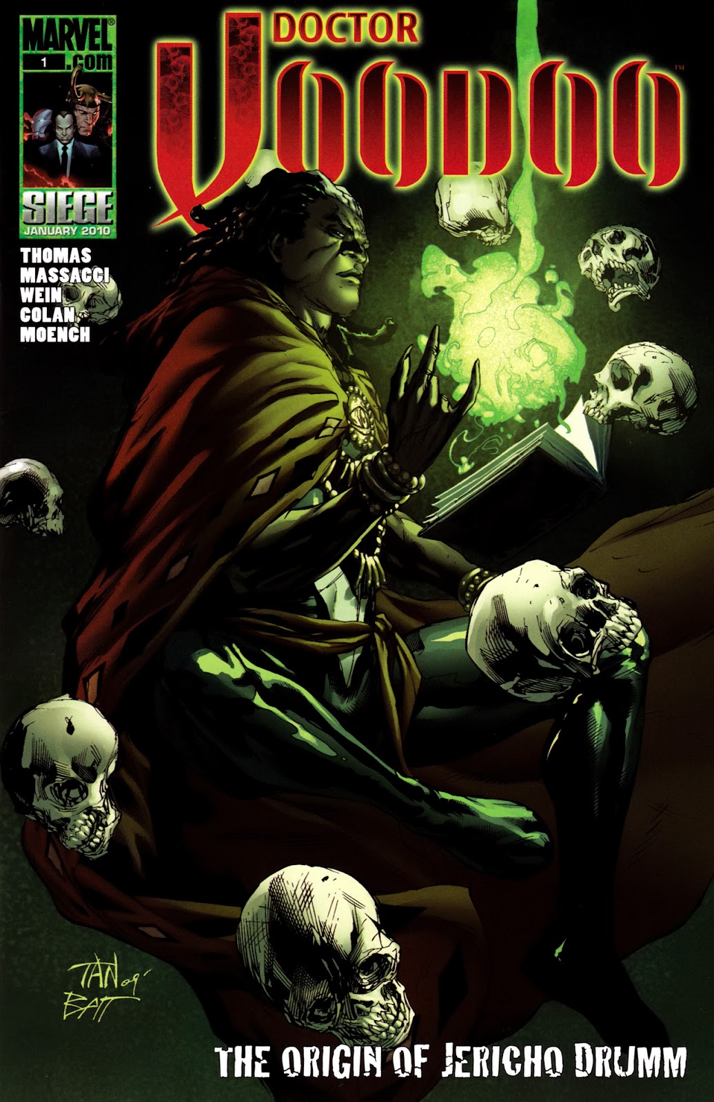 Read online Doctor Voodoo: The Origin of Jericho Drumm comic - Issue # Full