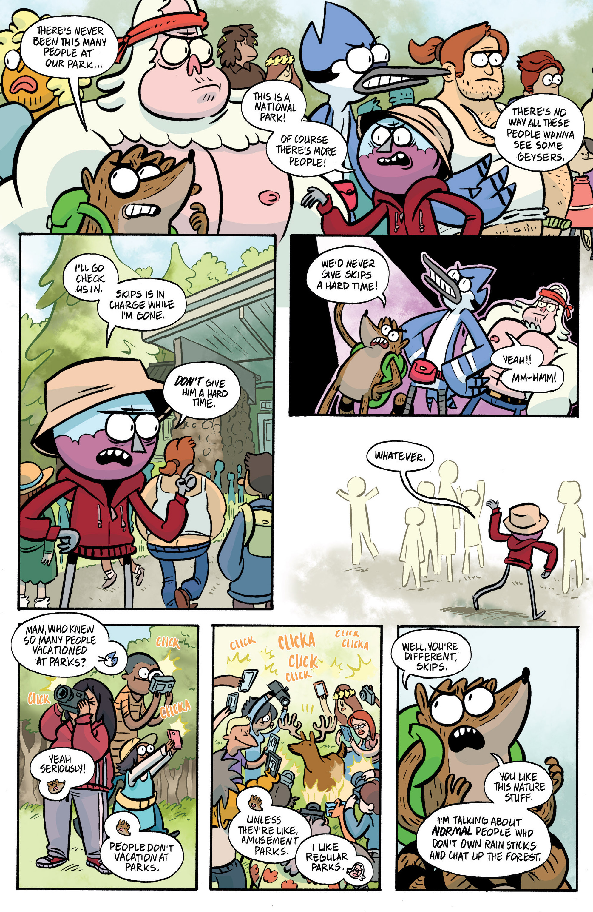 Read online Regular Show: Skips comic - Issue #1
