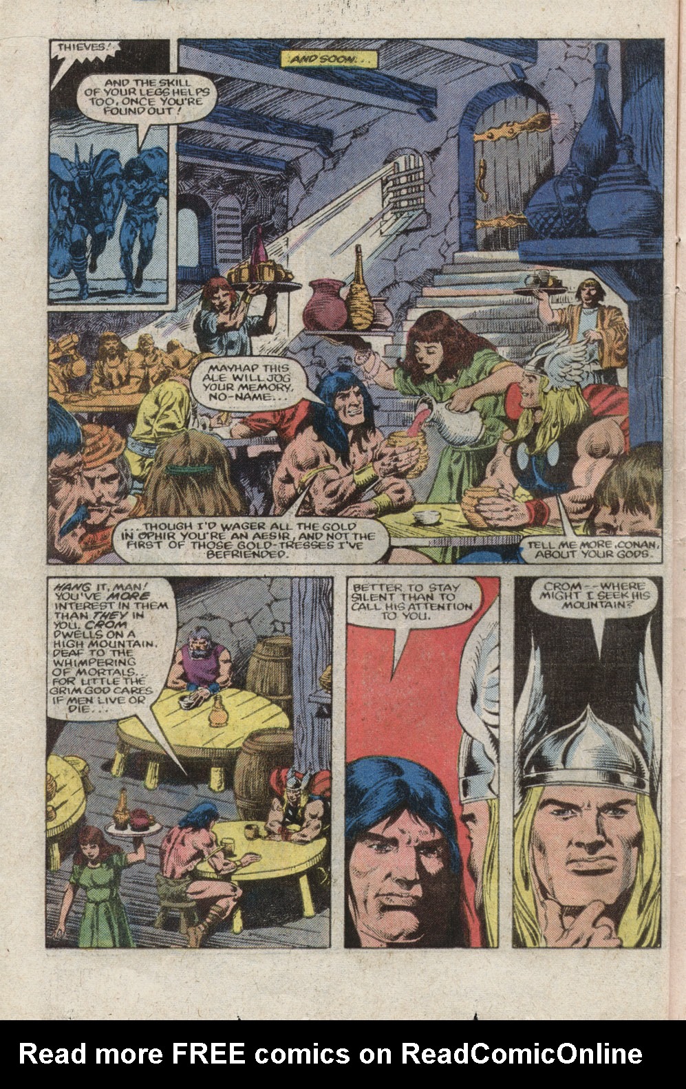 Read online What If? (1977) comic - Issue #39 - Thor battled conan