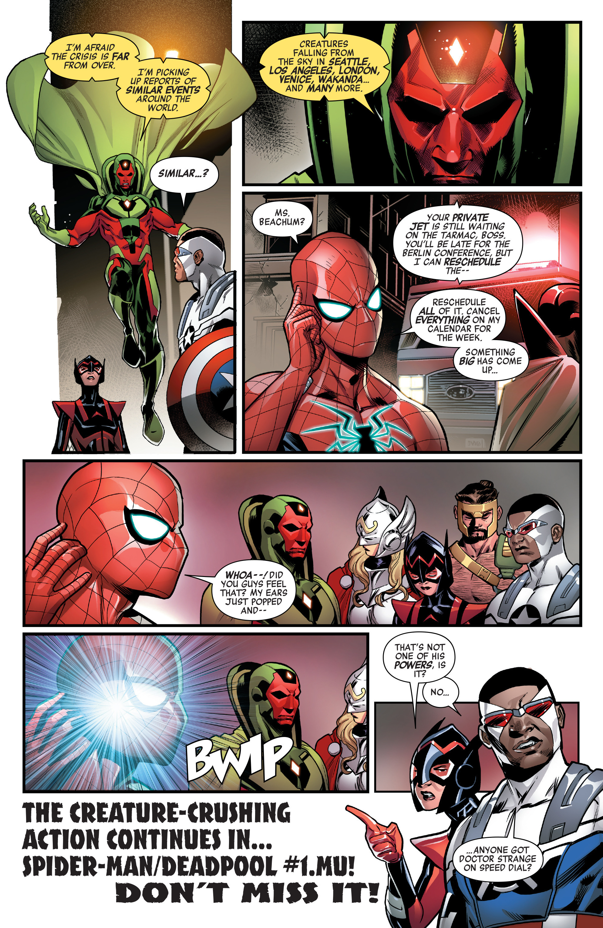 Read online Avengers (2016) comic - Issue #1.MU