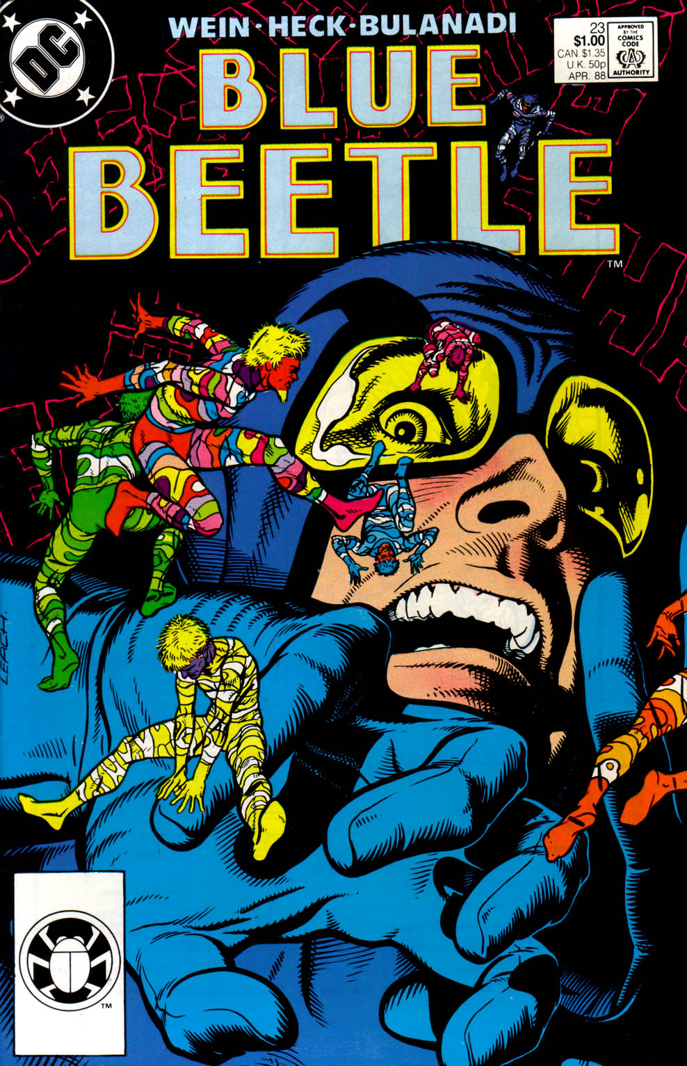 Read online Blue Beetle (1986) comic - Issue #23
