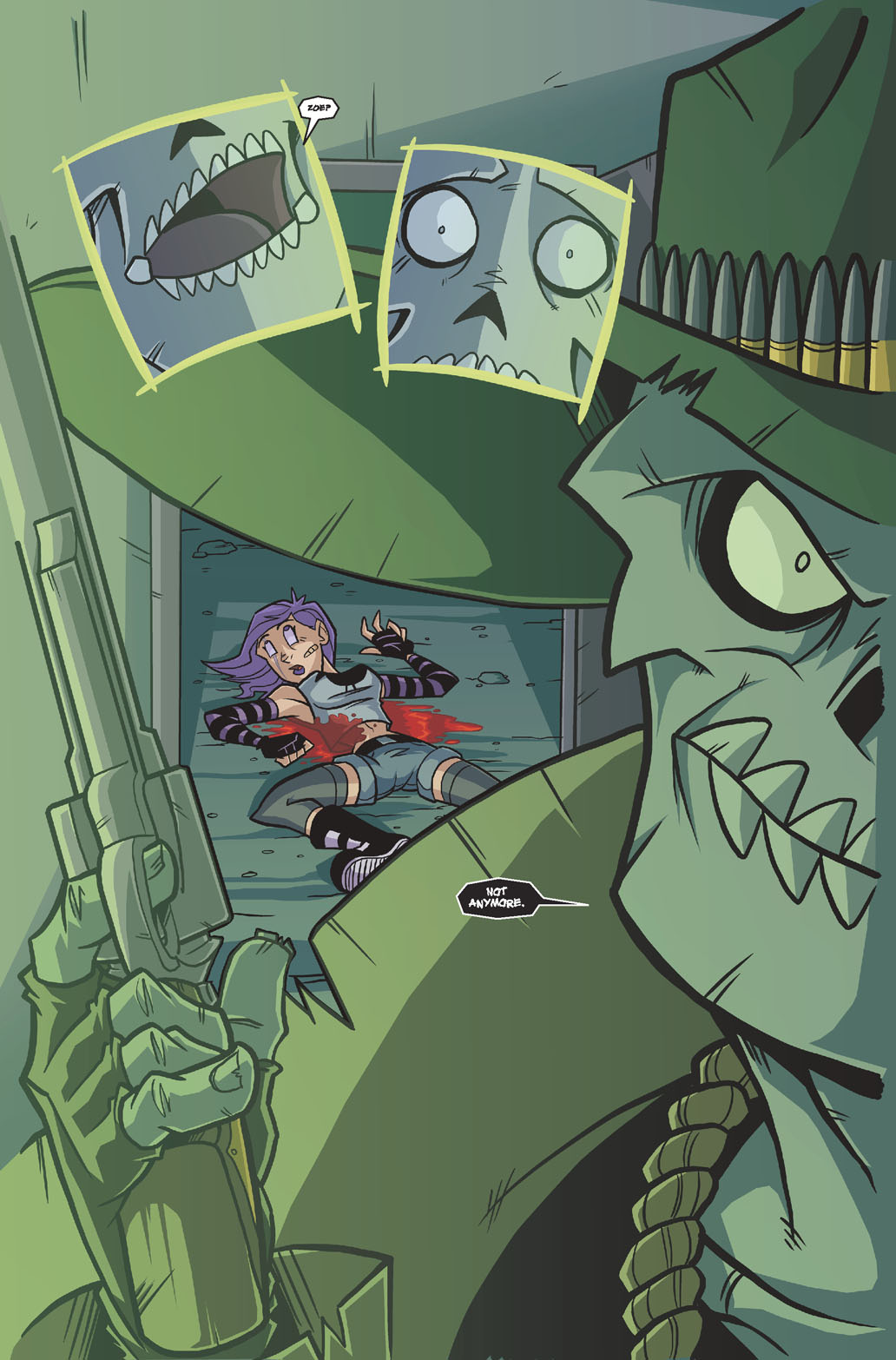 Read online Xombie Reanimated comic - Issue #4