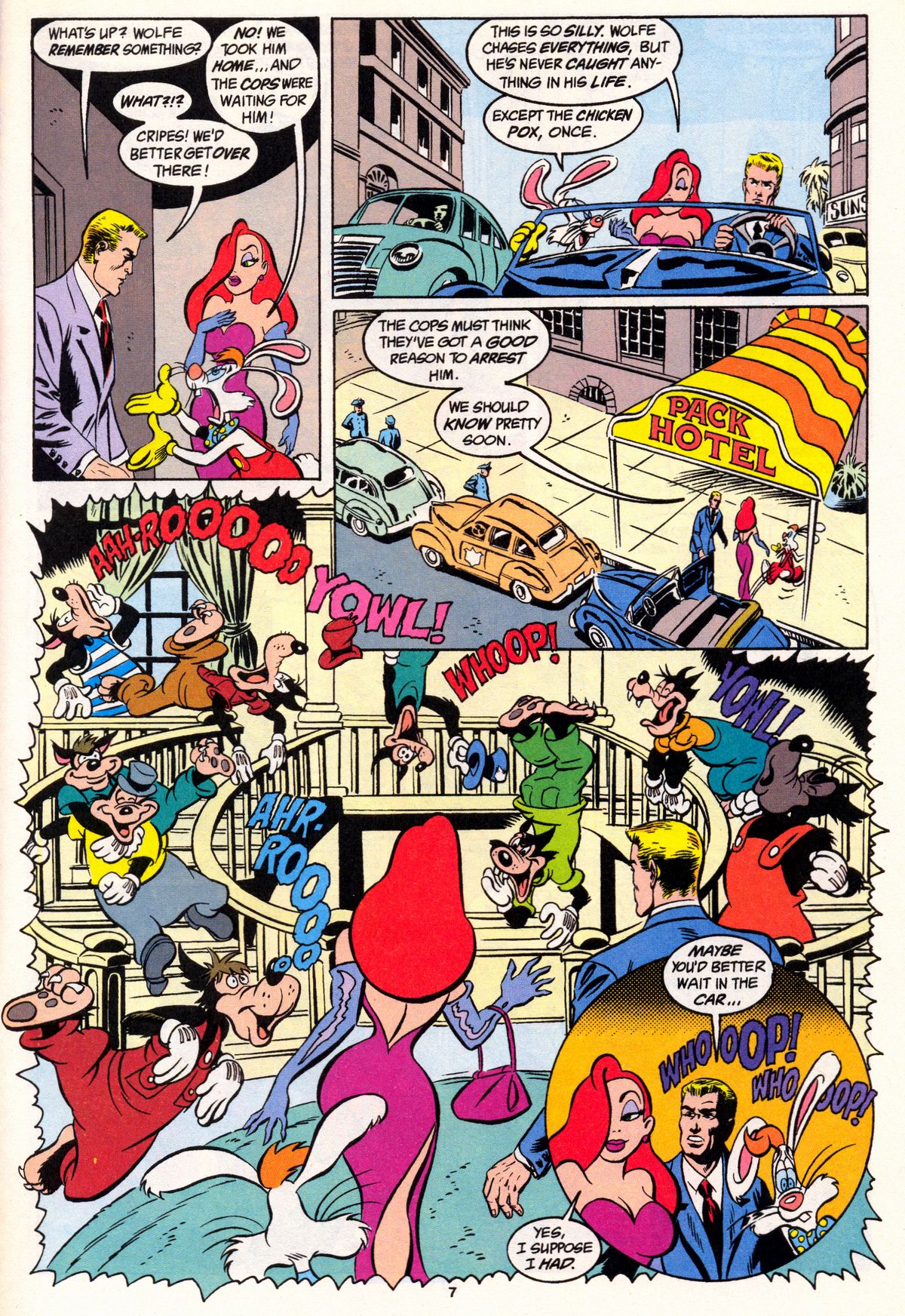 Read online Roger Rabbit comic - Issue #5