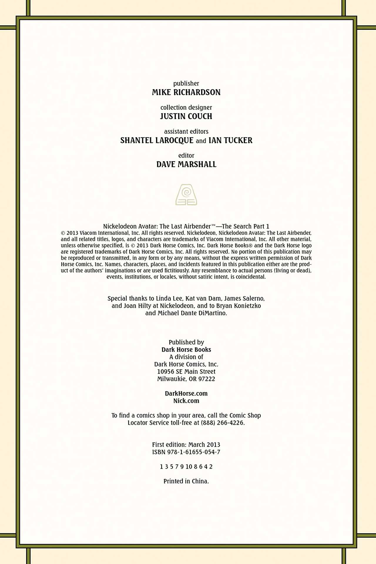 Nickelodeon Avatar The Last Airbender The Search Part 1 | Read ...