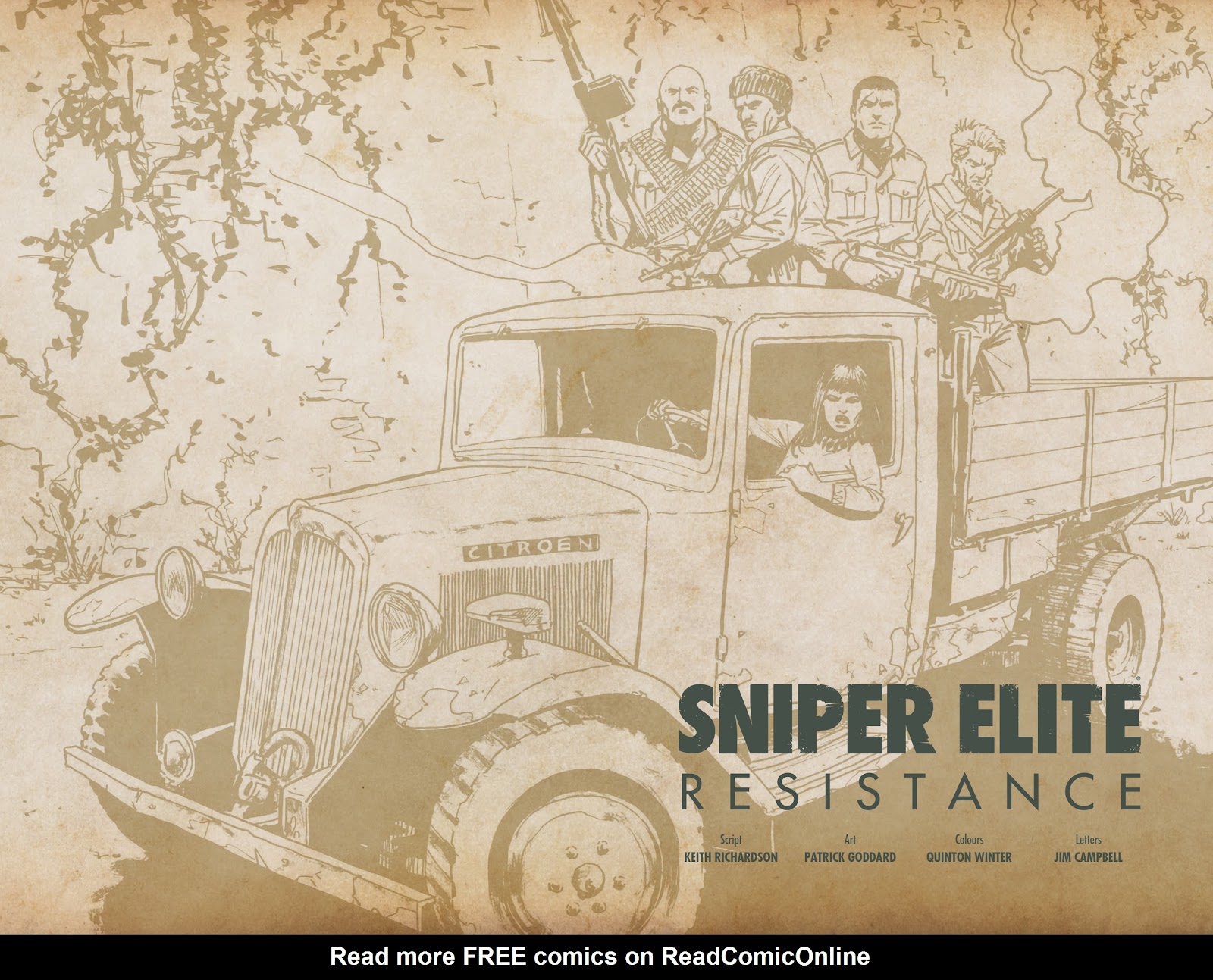 Read online Sniper Elite: Resistance comic - Issue # TPB