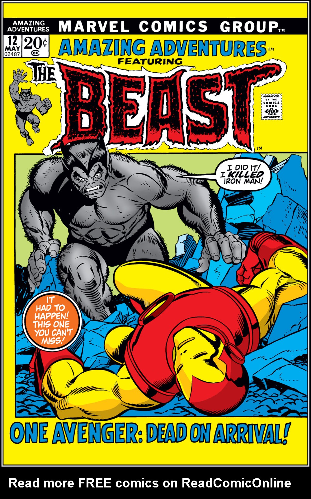 Read online Amazing Adventures (1970) comic - Issue #12