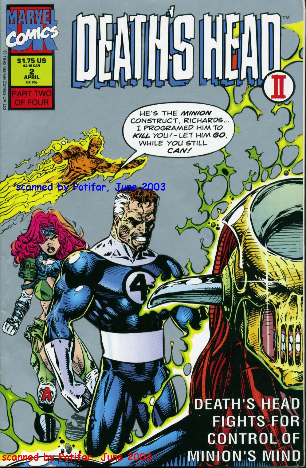 Read online Death's Head II (vol. 1) comic - Issue #2